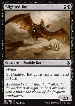 Blighted Bat - Amonkhet (Common) [AKH-80] – Geeksheaven