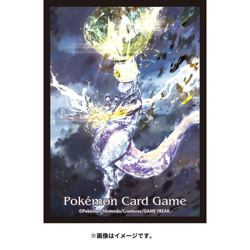 Pokemon Center Original Card Game Sleeve Tera Crystal Mewtwo Premium H ...