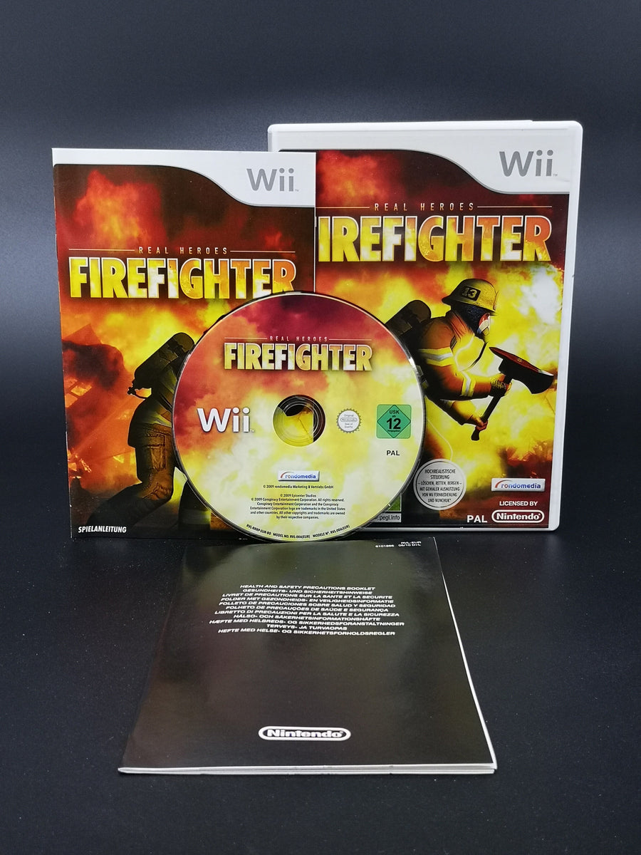 Real Heroes Firefighter - Nintendo Wii – Geeksheaven